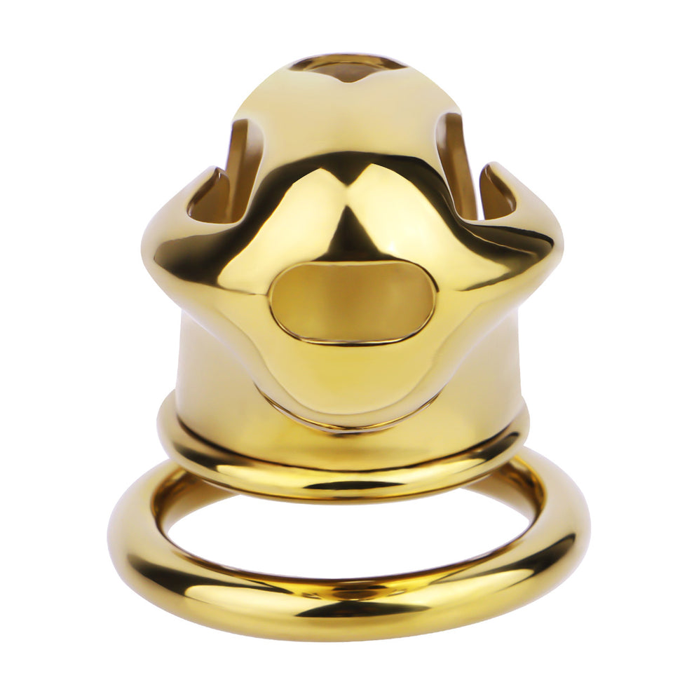 Cobra Series Mamba Chastity Cage | F312A Large Size - Golden – FRRK